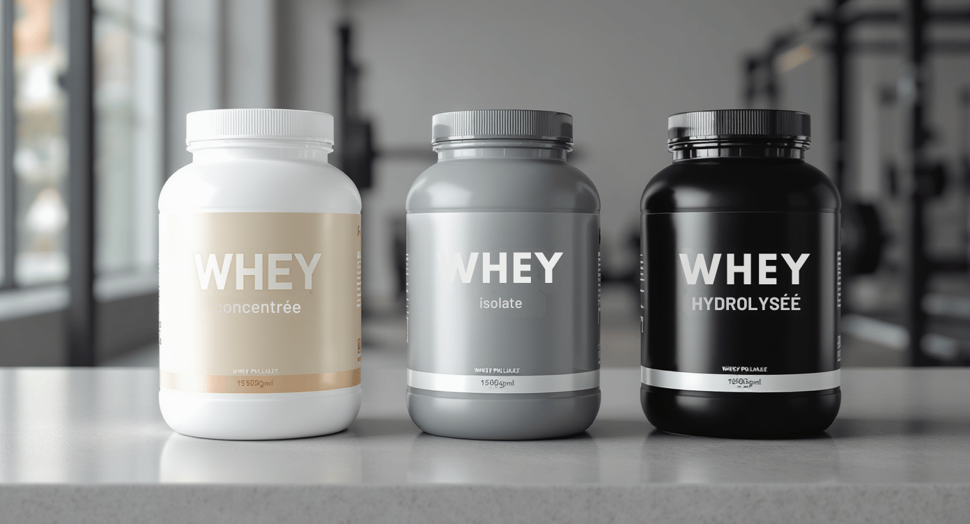 Quels sont les 3 types de Whey ? (Guide)
