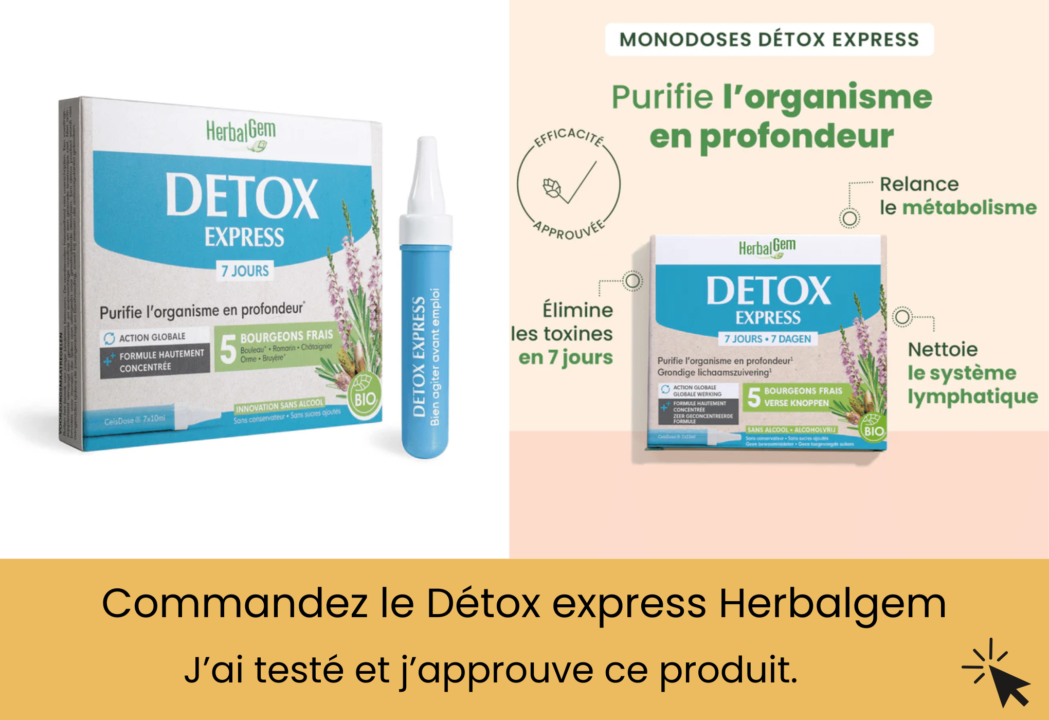 Avis Détox Express 7 Jours par HerbaGelm (2025)